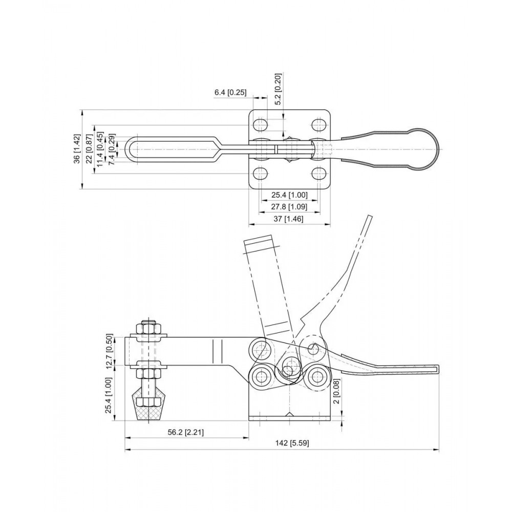 CLAMPTEK TOGGLE CLAMP